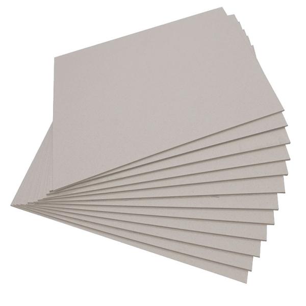 Quality gray cardboard chipboard sheets paper for sale