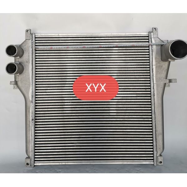 Quality Aluminum Hino 700/E13C Truck Intercooler For Radiator 62mm Core for sale