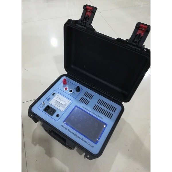 Quality Touch Screen Transformer Resistance Tester , RS232 Winding Resistance Test Set for sale