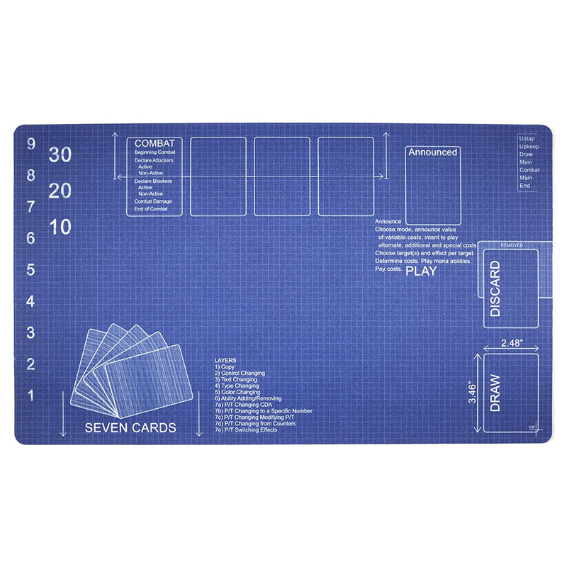 Minglu CMP-019  Manufacture of high quality Card Game Playmat Perfect for TCG Gamming  TCG Game Mat for Cards