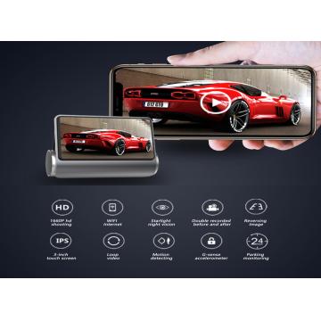 Quality 170 Degree Wireless Dashboard Camera 4k Dash Camera IPS RGB Touchscreen for sale