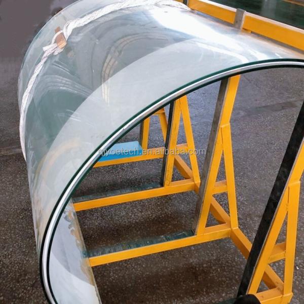 Quality Flat Tempered Glass Panel for Curtain Wall Construction Projects Cutting and for sale