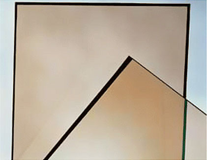 Quality Architectural Reflective Coated Glass, Building windows Safety Tempered Glass for sale
