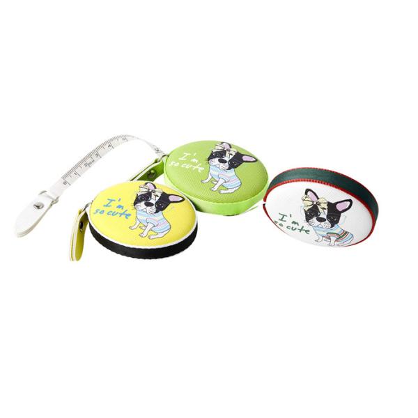 Quality Ellipse Cloth Tape Measure Marble 18mm Thick Advertising Gift for sale