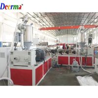 Quality 80kw Install Power HDPE Water Pipe Extrusion Machine for Big Diameter Production for sale