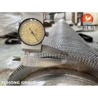 Quality Welding Fin Tube, Serrated Type, Helical Serrated, Base Tube ASTM A312 TP347 for sale