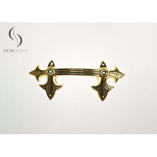 Quality Gold Funeral PP Recycle Plastic Coffin Handle Ornamental Lifting Weight 50kg P9001 for sale