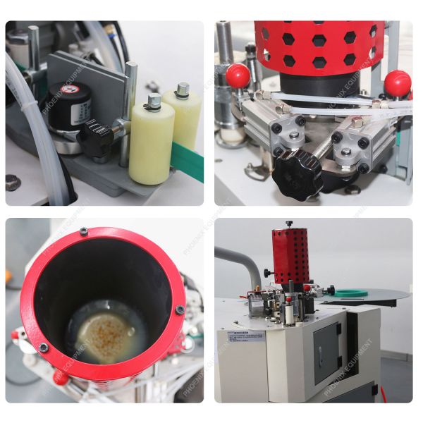 Quality Flexible Folding Arm Edge Bander Machine for PUR/EVA Material Production for sale