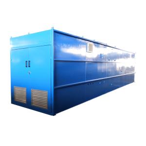 Quality 380 Volts Integrated Sewage Treatment Plant Mbbr Technology 19.0×2.7×2.9m for sale