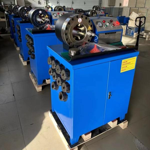 Quality Highly Efficient Rubber Hose Crimping Machine 600T Crimping Force 220v/240v/380v for sale