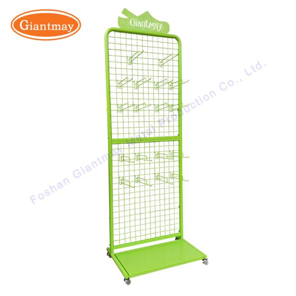 Quality Shop Potato Chip Rack Metal Wire Display Stand for sale