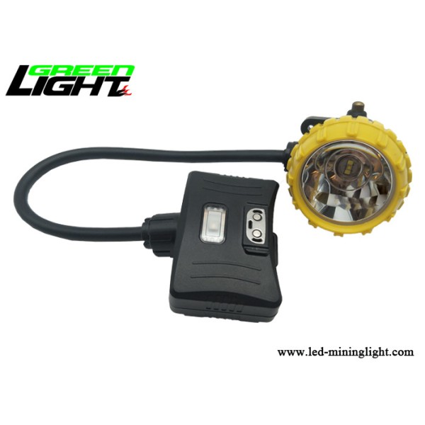 Quality Underground Coal Mining Lights 6.8Ah Panasonic Battery With Rear Warning Light for sale