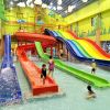 china High Strength Fiberglass Water Slide With Combination Of Speed And Rainbow Slide