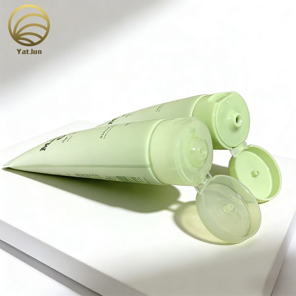 Quality 100ml empty cosmetic plastic packaging tube for face wash for sale