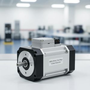 Quality 380W 220V AC Servo Motor Three Phase Compact Design For Space Limited Automation for sale