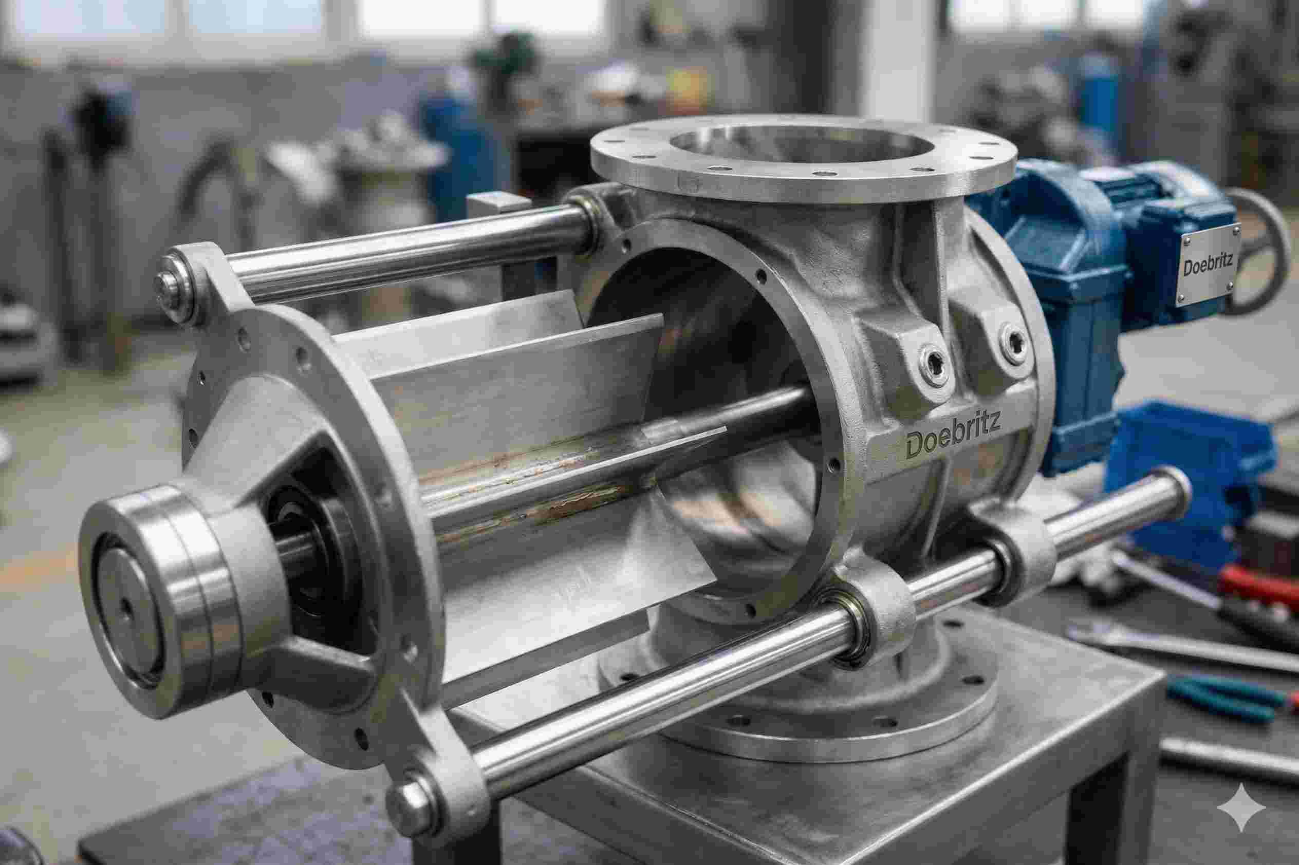 Quality Stainless Steel Easy Cleaning Quick Dismounting Rotary Valve for Powder for sale