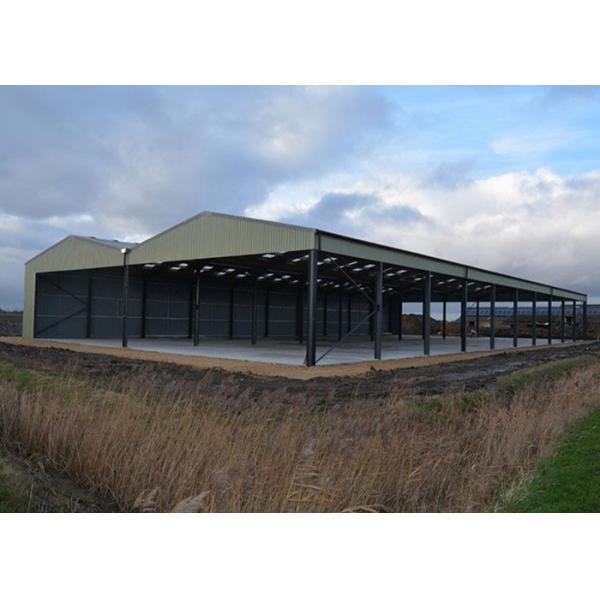 Quality Sandwich Wall Panel Double Span Prebuilt Steel Structure Factory for sale
