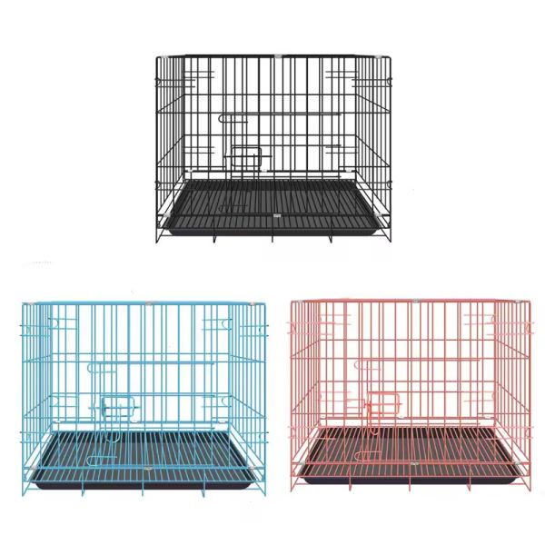 Quality Dog Cat Pet Training Products Bottomless Quadrate Stainless Steel Dog Cages for sale