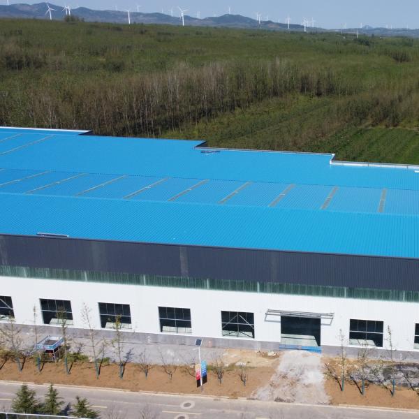 Quality Prefab Steel Structure Workshop with Crane for Heavy Industry for sale