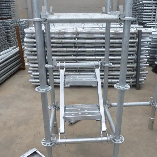 Quality Q355 Hot-dip Galvanized Andamios Ringlock Standard ystem Scaffolding for sale