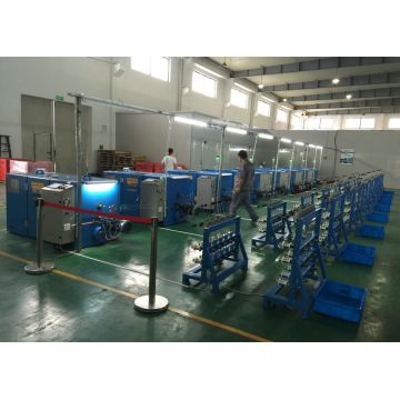 Quality PLC Control Copper Wire Twisting Machine for Stranding Ultra Conductor for sale