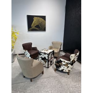 Quality Nidea #YueBao 1 Foshan Hot Sale Vintage Industrial Retro Aviator Chair Cigar Bar for sale