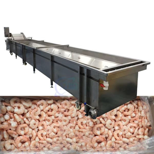 Quality Durable 380V Equipment Of Fish Processing , Anti Corrosion Prawn Processing Machine for sale