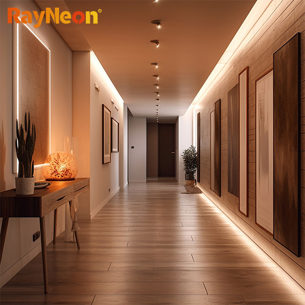 Quality Full Black Neon Flex LED Strip 16*16 LED Neon Flex Warm White IP67 Waterproof for sale