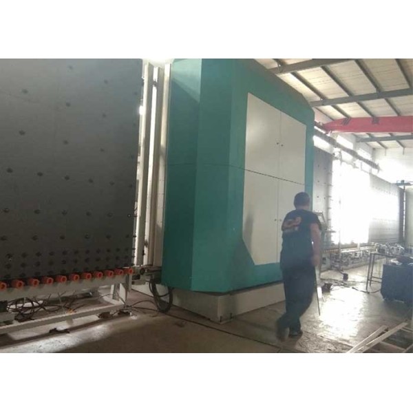 Quality Stainless Steel Double Glazing Glass Machine Automatic 380V Hydraulic Drive for sale