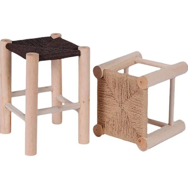 Quality Add a Touch of Elegance to Your Living and Dining Room with Modern Nordic Solid Wood Stool for sale
