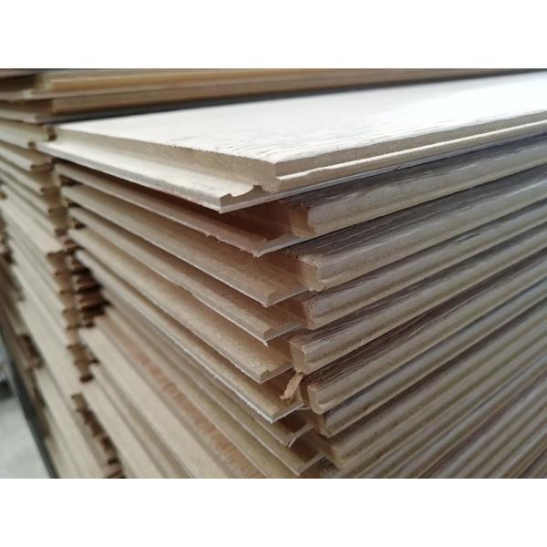 Quality white Oak HDF engineered wood flooring, HDF core, click system, different color for sale