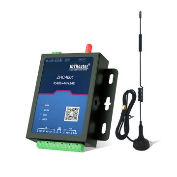 Quality 4AI 2AO 4 20 MA Controller Point To Point Modem Industrial Iot Data Logger for sale