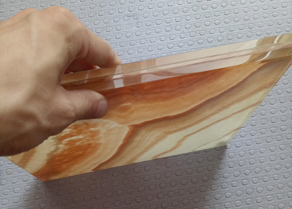 Quality Natural Onyx Marble Layer Low Iron Laminated Glass for sale