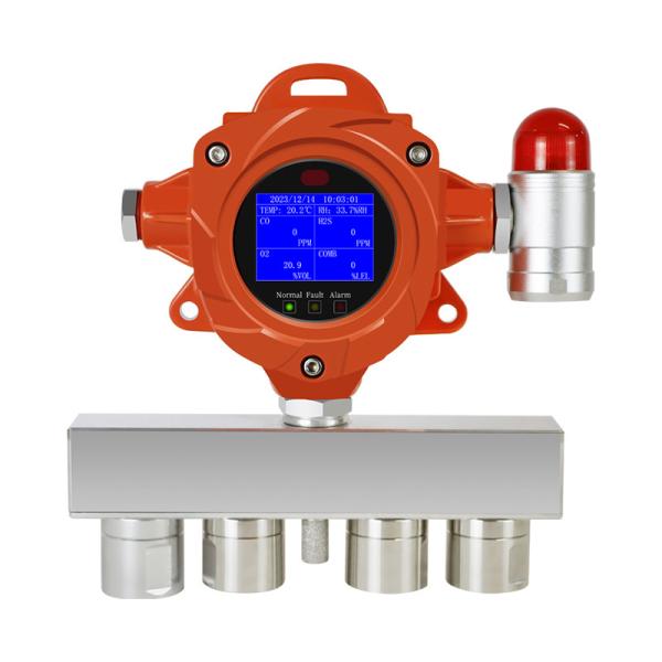 Quality Industrial Smart Multi Gas Leak Detector Wall Mounted IP67 207*214*84mm for sale