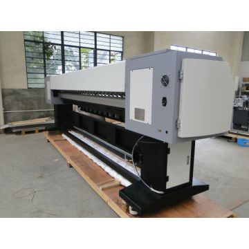 Quality Roll To Roll Solvent Large Format Printer , 8 Heads Flex Banner Printing Machine for sale
