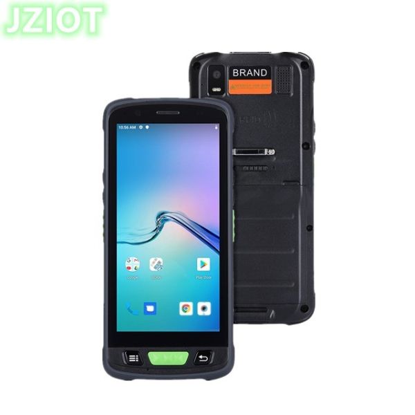 Quality rugged handheld android tablet with Barcode Scanner JZIOT V9100 1d 2D PDA Lf Hf for sale