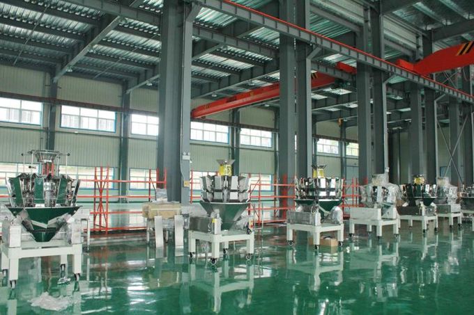 Coffee Beans Rice Pasta Multihead Weighing Weigher Automatic weighing filling vertical packing machine 12