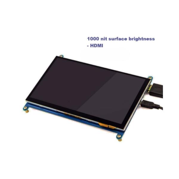 Quality Raspberry Pi4 HDMI 7-inch TFT LCD display 800×480 pixels with capacitive touch for sale