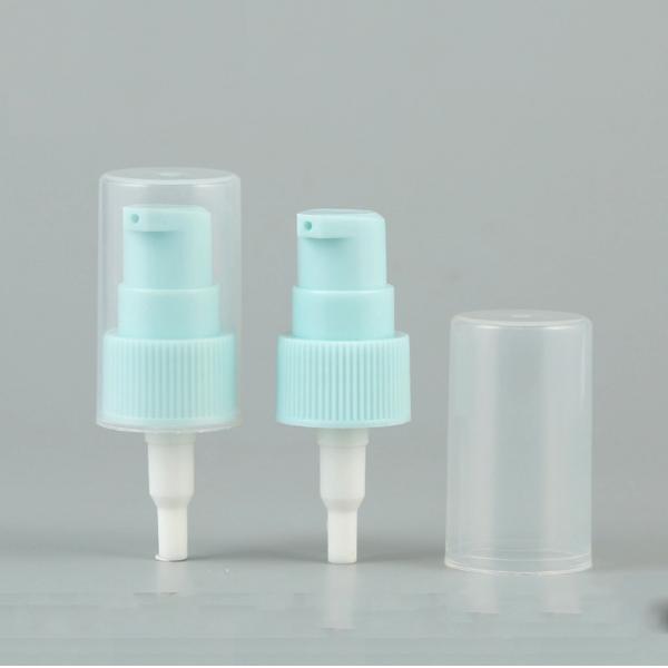 Quality 18mm 20mm Fine Mist Spray Tops For Disinfectant Solid Blue Ribbed for sale