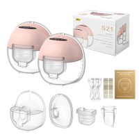 Quality Double Wearable Breast Pump Set 3 Modes 12 Levels Electric Mother Feeding Pump for sale
