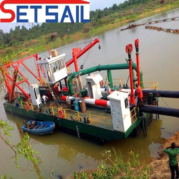 Quality QHCSD-228 Diesel Engine Hydraulic Cutter Suction Sand Dredging Machinery for sale