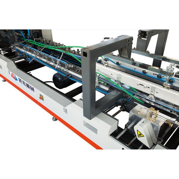 Quality Carton Box Automatic Folding Gluing Machine 450m/Min ISO for sale