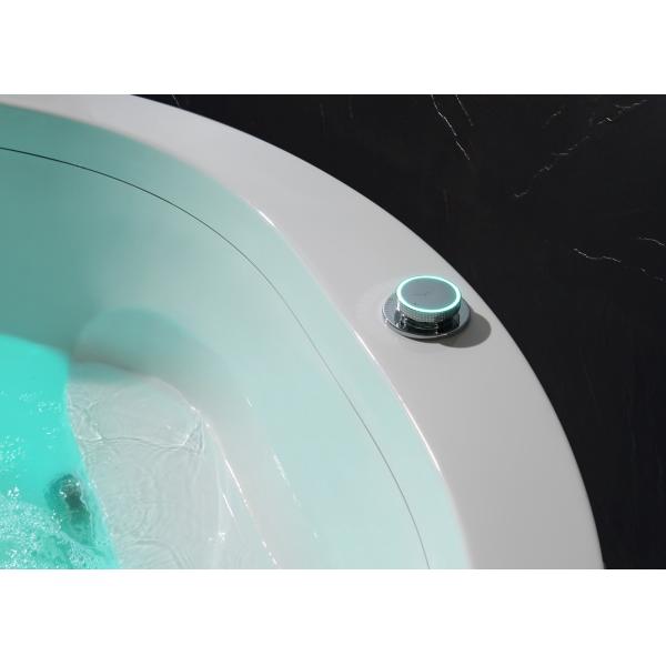 Quality Round Spa Massage Bathtub With Circle Waterfall Dia.1600mm for sale
