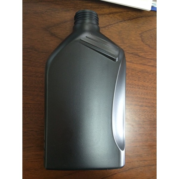 Quality 1L engine oil bottle HDPE Blow molding machine with view strip for sale