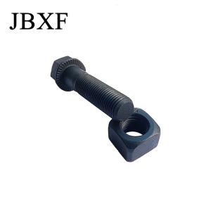 Quality Hexagon Head Metric Track Shoe Bolts / Excavator Bolt 1200Nm 30-100mm For Torque for sale