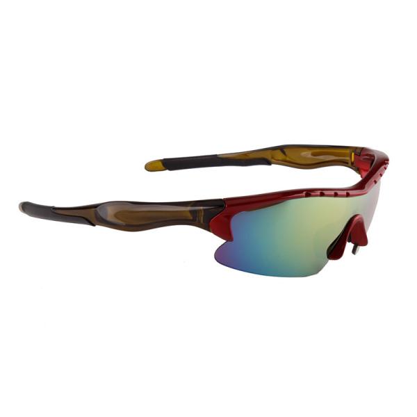 Quality Fashionable Sport Goggle Glasses , Cycling Sunglasses High Strength Impact for sale
