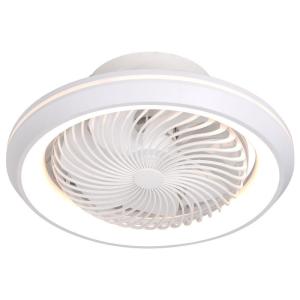 Quality Wholesale factory Modern LED Lights Enclosed Ceiling Fan with 6 Wind Speeds for sale