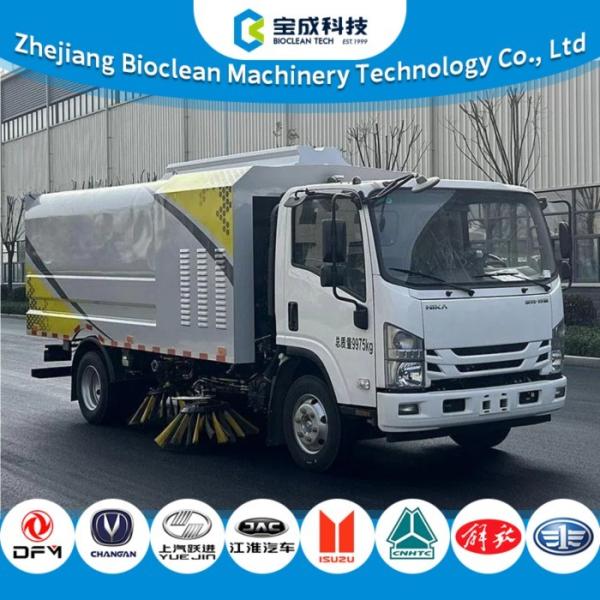 Quality Customization 9ton Road Cleaner Truck Street Sweeping Vehicle ZBJ5100TSLQ6 for sale