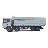 Quality Shacman X3000 8X4 U Shape Dump Truck Automatic Left Normal Seats for sale