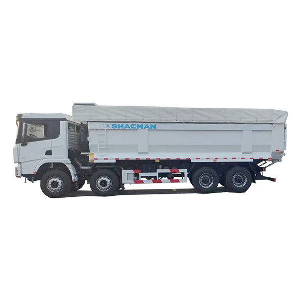 Quality Shacman X3000 8X4 U Shape Dump Truck Automatic Left Normal Seats for sale